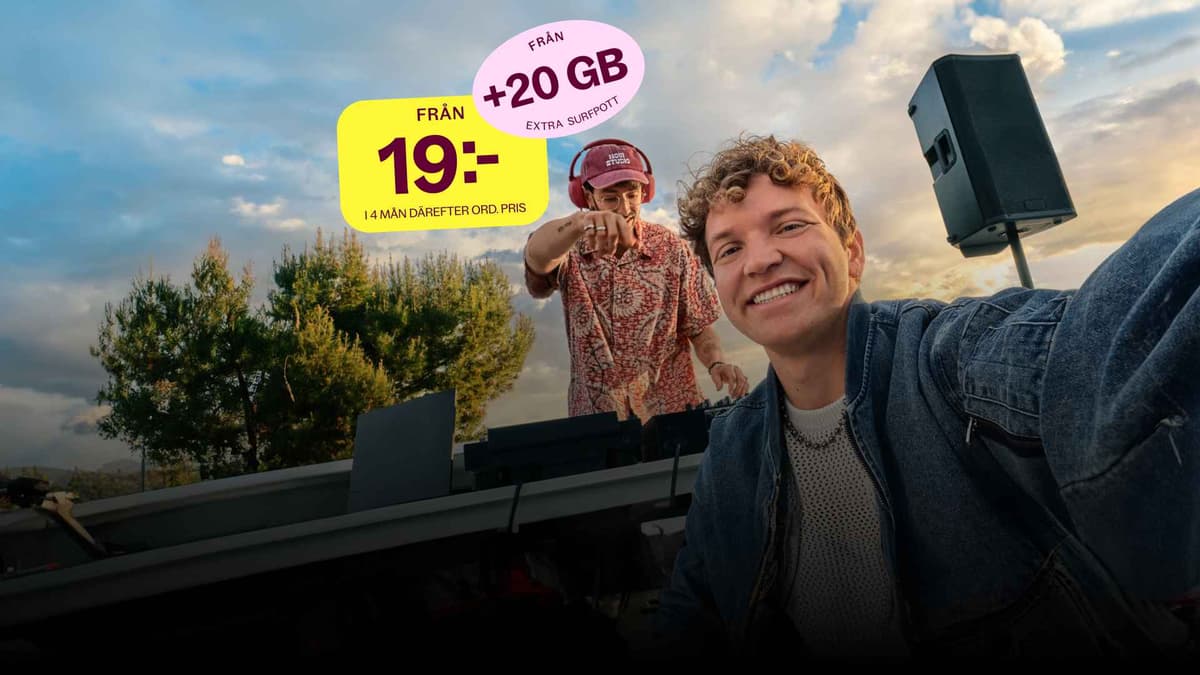 Mobilabonnemang, mobiltelefoner och bredband | Hallon